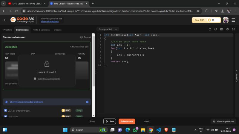 Sankar Karmakar on LinkedIn: #leetcode #codingninjas #code360 # ... Sankar Karmakar on LinkedIn: #leetcode #codingninjas #code360 # ...