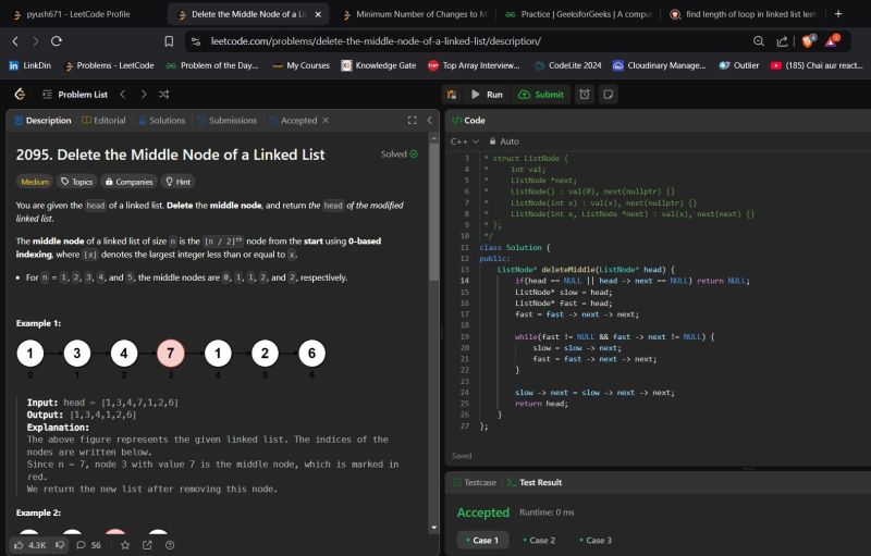 Piyush Kahale on LinkedIn: #100daysofcode #linkedlist #consistency # ... Piyush Kahale on LinkedIn: #100daysofcode #linkedlist #consistency # ...