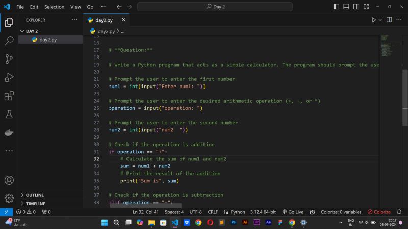 Md Shakib on LinkedIn: #python #100daysofcode #learningjourney #coding ... Md Shakib on LinkedIn: #python #100daysofcode #learningjourney #coding ...