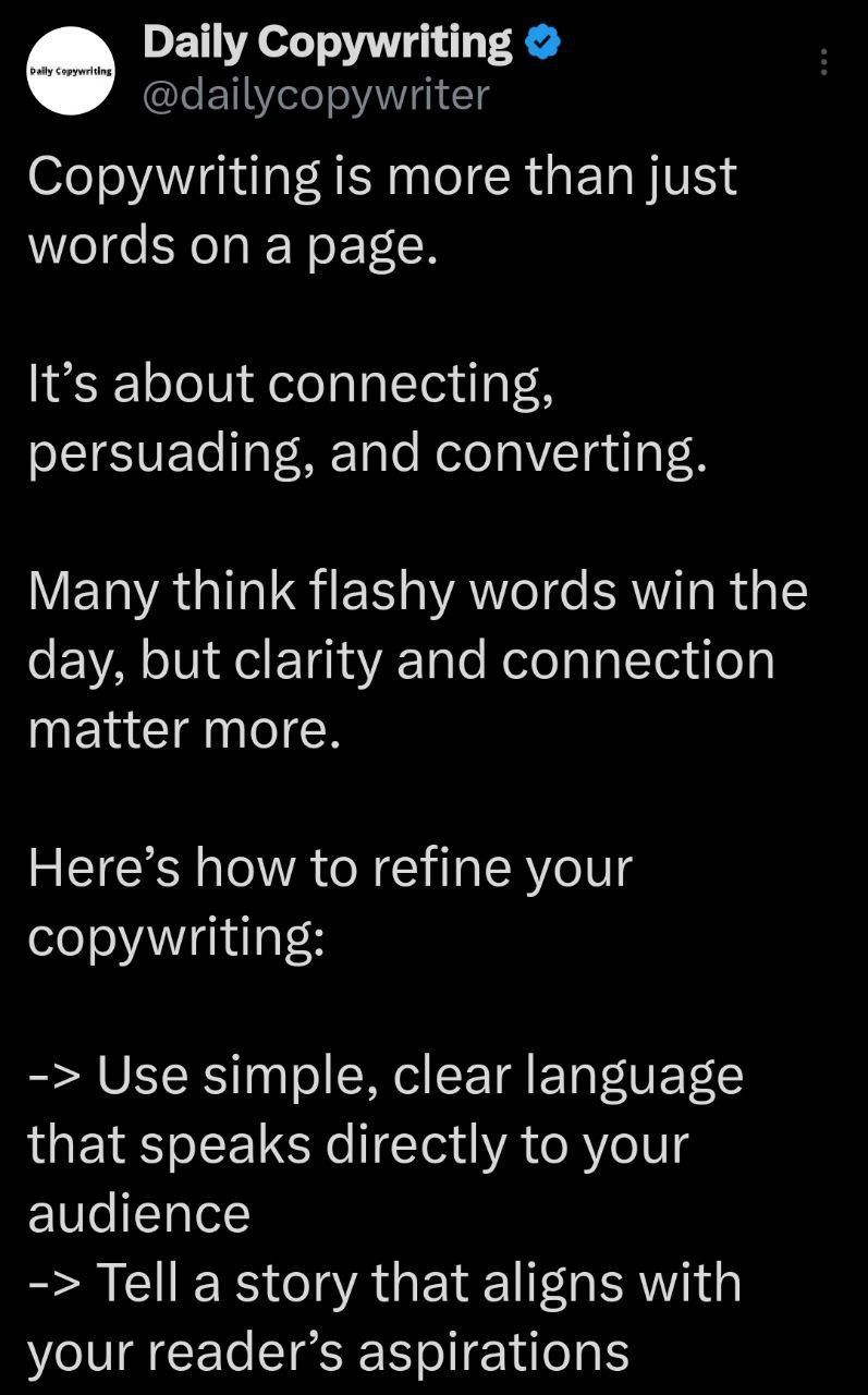 Daily Copywriting on LinkedIn: Copywriting is more than just words on a ... Daily Copywriting on LinkedIn: Copywriting is more than just words on a ...