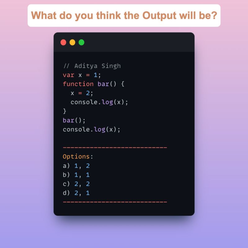 Aditya Singh 📈 on LinkedIn: #javascript #frontend #jsdeveloper #js #jsx ... Aditya Singh 📈 on LinkedIn: #javascript #frontend #jsdeveloper #js #jsx ...