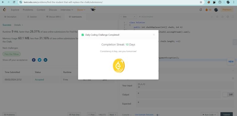Mandakani Mishra on LinkedIn: #leetcode #codingjourney #consistency # ... Mandakani Mishra on LinkedIn: #leetcode #codingjourney #consistency # ...