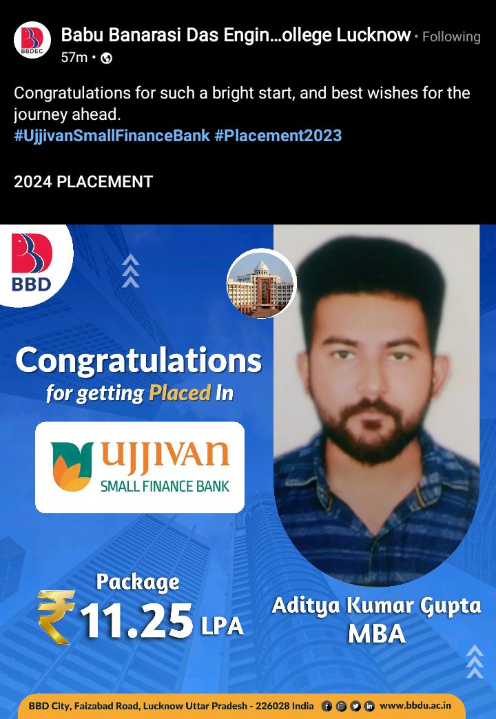 Aditya kumar Gupta on LinkedIn: #ujjivansmallfinancebank #bbdu2024 Aditya kumar Gupta on LinkedIn: #ujjivansmallfinancebank #bbdu2024