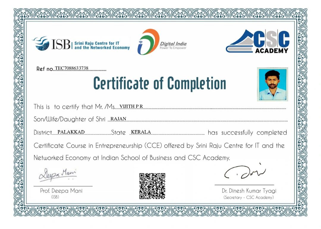 VIJITH P R posted on LinkedIn VIJITH P R posted on LinkedIn