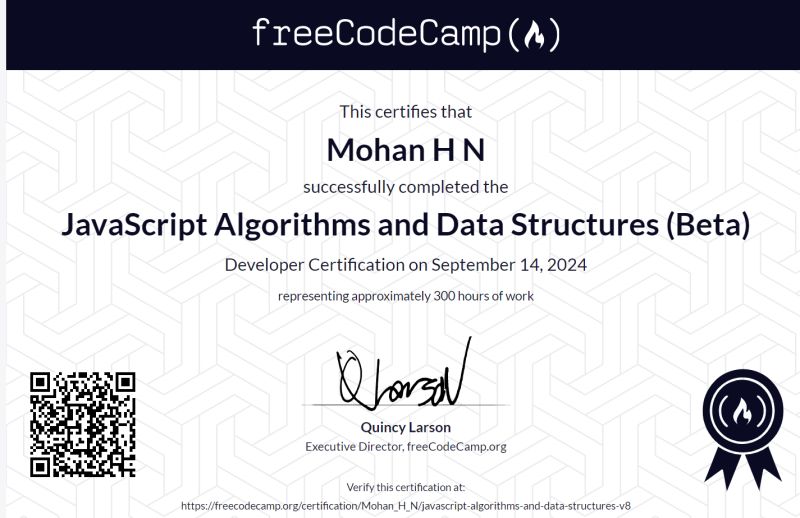 Mohan H N on LinkedIn: #javascript #algorithms #datastructures # ... Mohan H N on LinkedIn: #javascript #algorithms #datastructures # ...