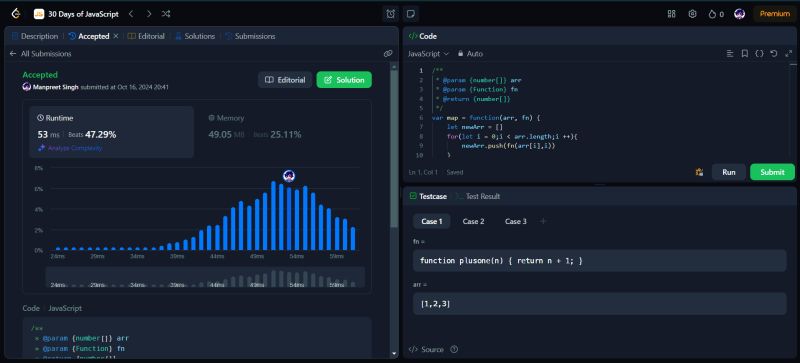 Manpreet Singh on LinkedIn: #leetcode #javascript #30daysofcode # ... Manpreet Singh on LinkedIn: #leetcode #javascript #30daysofcode # ...