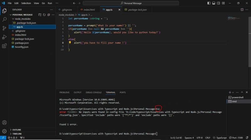 TypeScript is a powerful superset of JavaScript that adds static typing ... TypeScript is a powerful superset of JavaScript that adds static typing ...