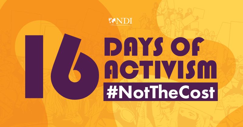 National Democratic Institute (NDI) on LinkedIn: #16daysofactivism National Democratic Institute (NDI) on LinkedIn: #16daysofactivism