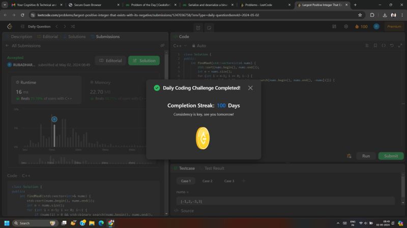 #leetcode #100daysofcode #codingjourney #continuouslearning ... #leetcode #100daysofcode #codingjourney #continuouslearning ...