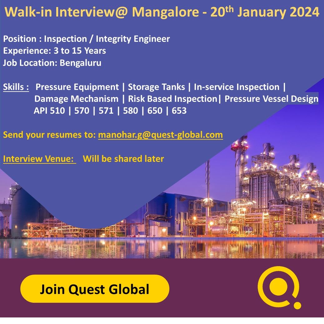 Ebenezer Ravindran on LinkedIn: Quest Global is Hiring @ Mangalore ... Ebenezer Ravindran on LinkedIn: Quest Global is Hiring @ Mangalore ...