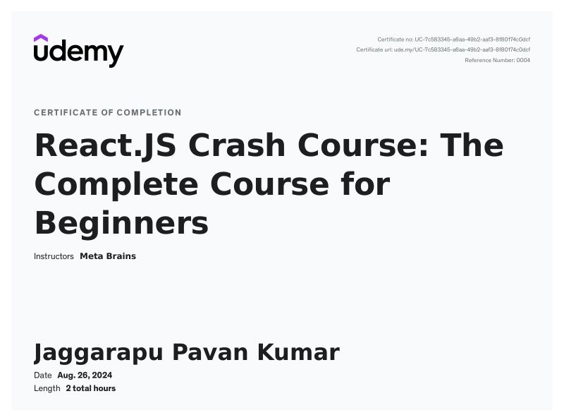 Pavan kumar on LinkedIn: #reactjs #webdevelopment #learningjourney # ... Pavan kumar on LinkedIn: #reactjs #webdevelopment #learningjourney # ...