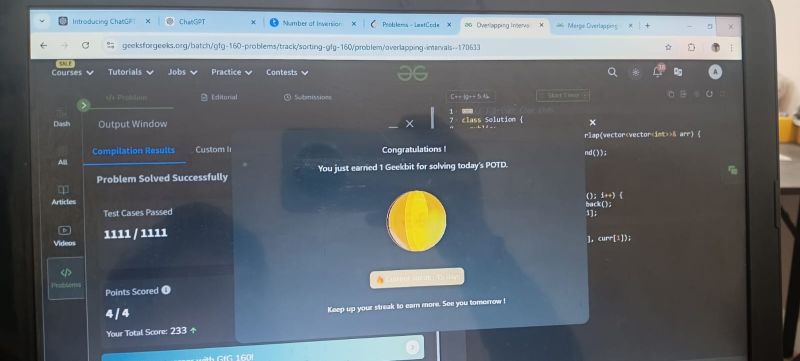Abhishek Dixit on LinkedIn: #gfg160 #geekstreak2024 Abhishek Dixit on LinkedIn: #gfg160 #geekstreak2024