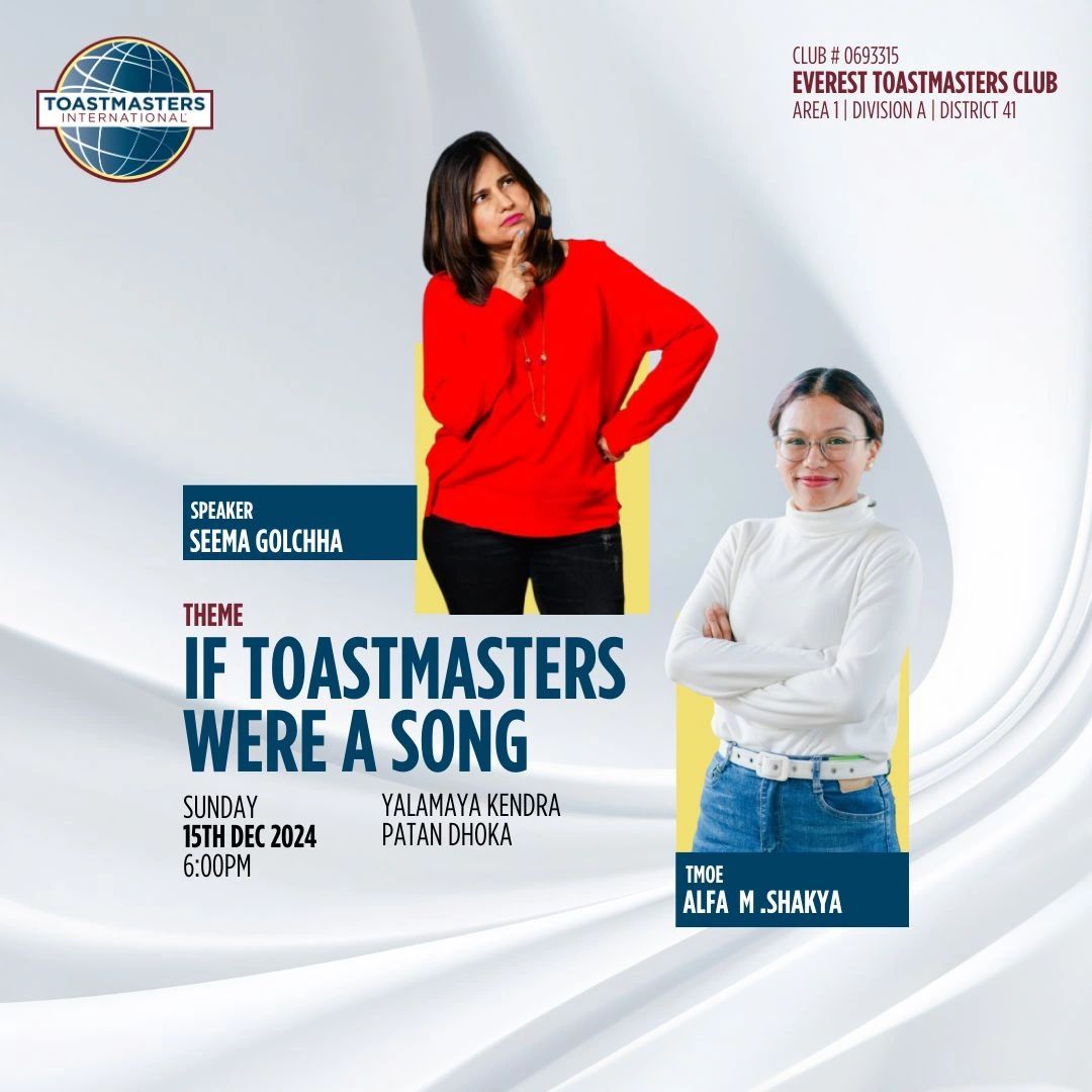 Everest Toastmasters Club on LinkedIn: #everesttoastmastersclub # ... Everest Toastmasters Club on LinkedIn: #everesttoastmastersclub # ...
