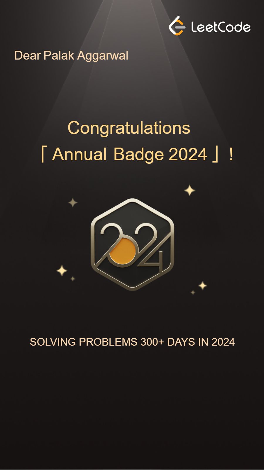 Palak Aggarwal on LinkedIn: #leetcode #dailystreak Palak Aggarwal on LinkedIn: #leetcode #dailystreak