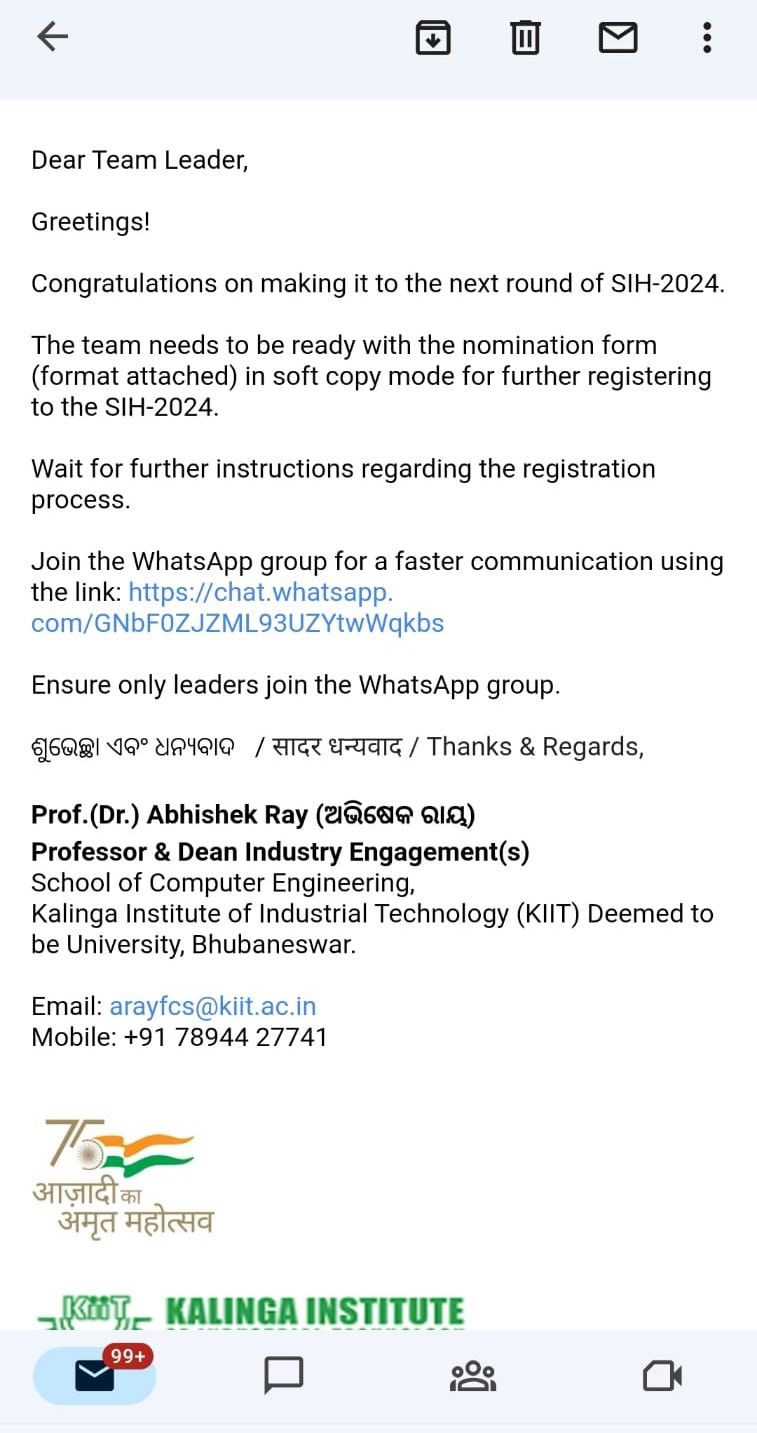 Yash Raj Singh on LinkedIn: #sih2024 #carbonneutrality #innovation Yash Raj Singh on LinkedIn: #sih2024 #carbonneutrality #innovation