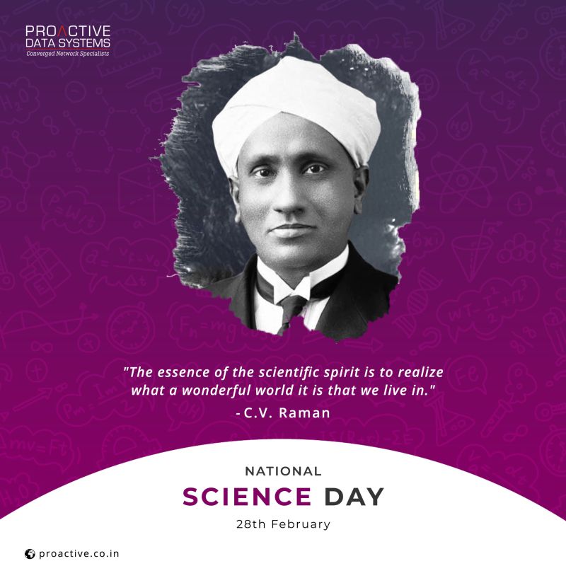 Proactive Data Systems on LinkedIn: #nationalscienceday #cvraman #proactive Proactive Data Systems on LinkedIn: #nationalscienceday #cvraman #proactive