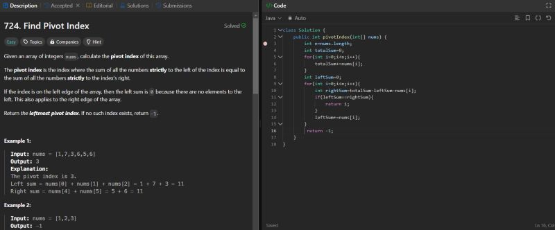 Abinaya S on LinkedIn: #day2 #codingjourney #problemsolving # ... Abinaya S on LinkedIn: #day2 #codingjourney #problemsolving # ...