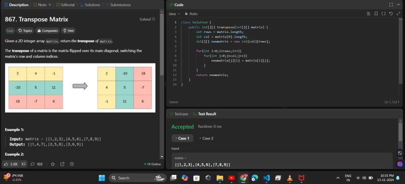 Parwez Musharraf on LinkedIn: #100daysofdsa #datastructures #arrays # ... Parwez Musharraf on LinkedIn: #100daysofdsa #datastructures #arrays # ...