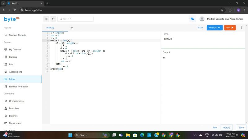 #qis #chellaramsir #bytexl #python #linkedin | Vanaja Medam #qis #chellaramsir #bytexl #python #linkedin | Vanaja Medam