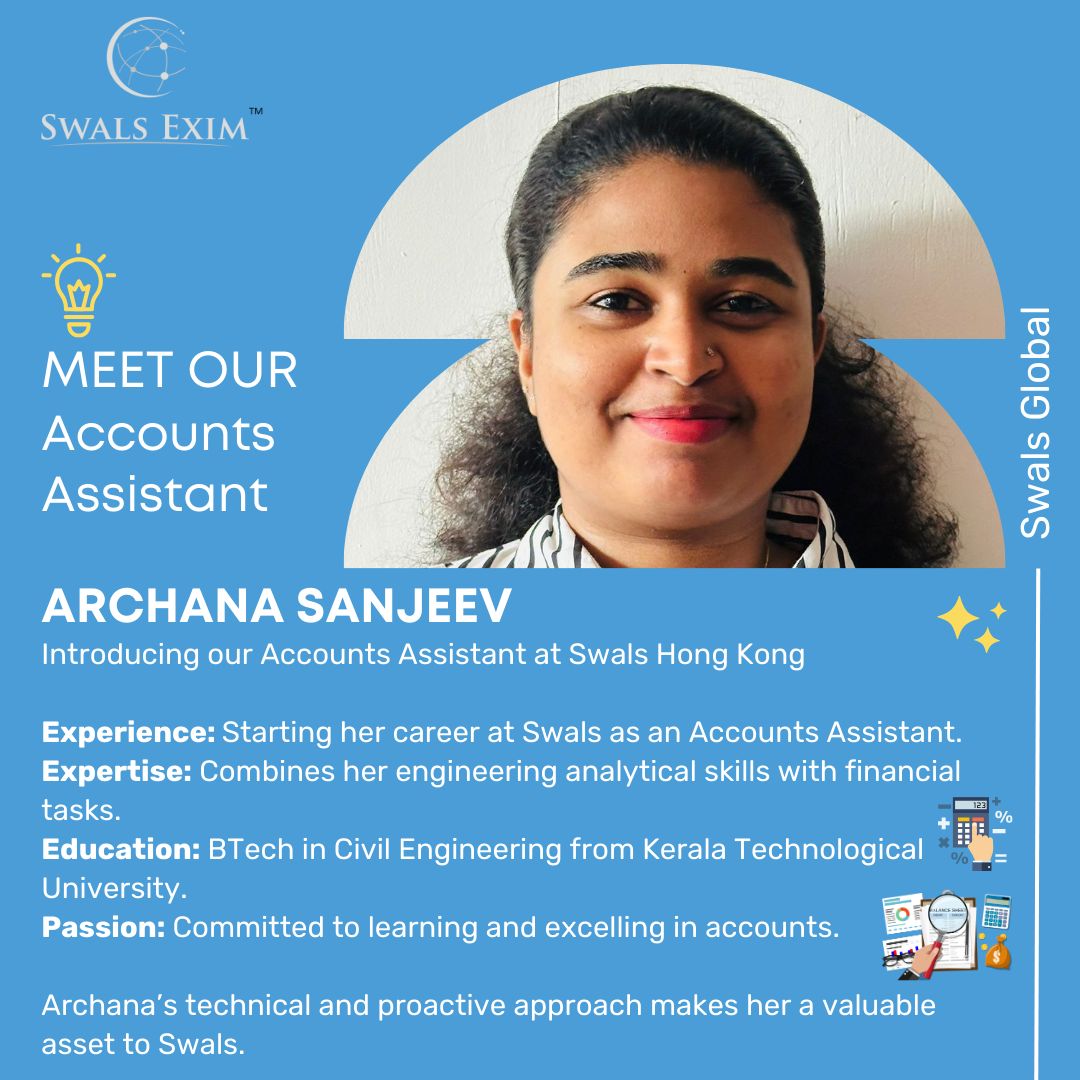 Swals Global on LinkedIn: Re-introducing our team: Archana Sajeev ... Swals Global on LinkedIn: Re-introducing our team: Archana Sajeev ...