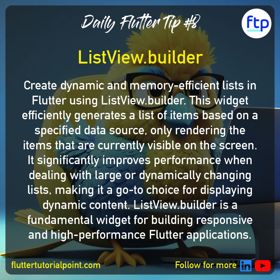Flutter Tutorial Point on LinkedIn: #flutter #flutterdev # ... Flutter Tutorial Point on LinkedIn: #flutter #flutterdev # ...