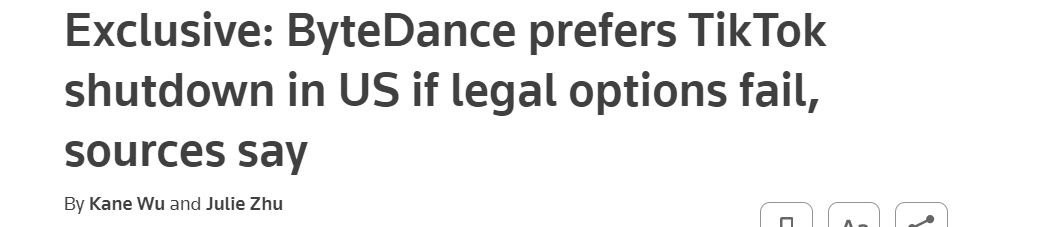 Anannd K Thoratt on LinkedIn: TikTok owner ByteDance would prefer to ... Anannd K Thoratt on LinkedIn: TikTok owner ByteDance would prefer to ...