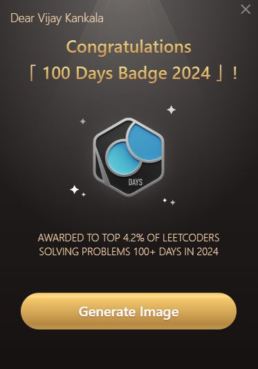 Vijay Kankala on LinkedIn: #leetcode #100daysofcode #codingchallenge # ... Vijay Kankala on LinkedIn: #leetcode #100daysofcode #codingchallenge # ...