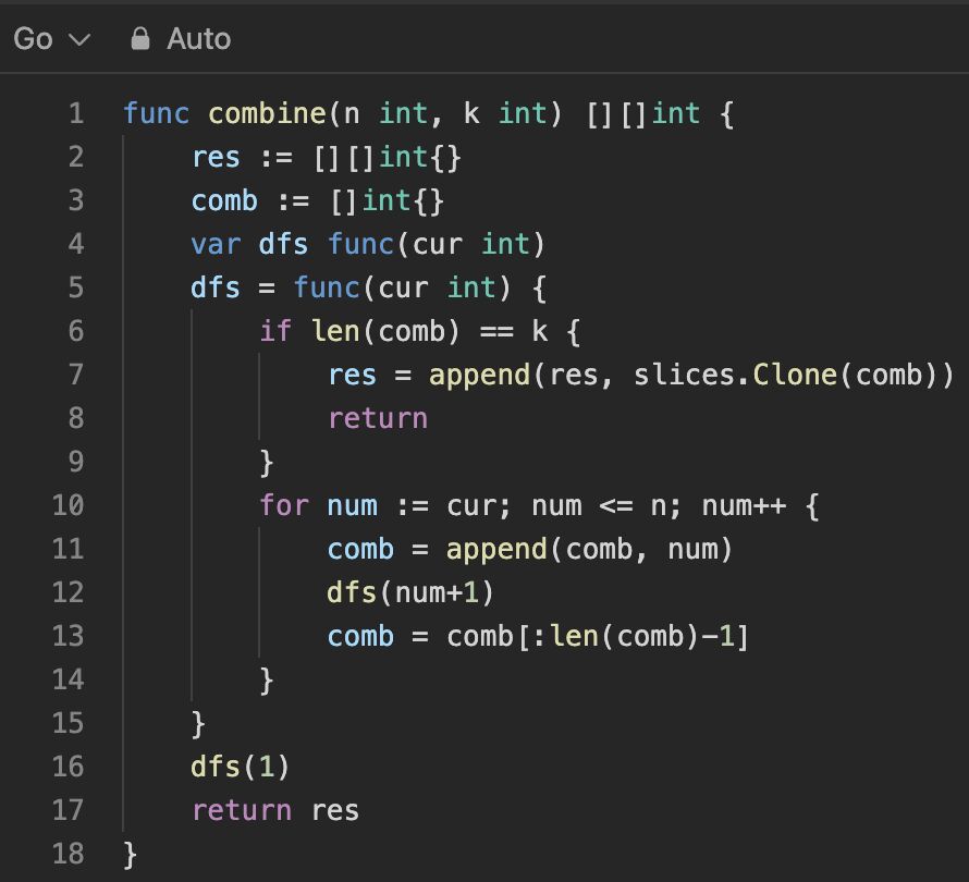 Allen S. on LinkedIn: #leetcode #golang #dfs #backtracking Allen S. on LinkedIn: #leetcode #golang #dfs #backtracking