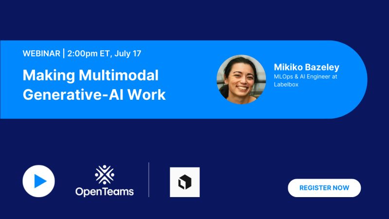 Mikiko Bazeley on Multimodal AI | Data Science Salon posted on the ... Mikiko Bazeley on Multimodal AI | Data Science Salon posted on the ...