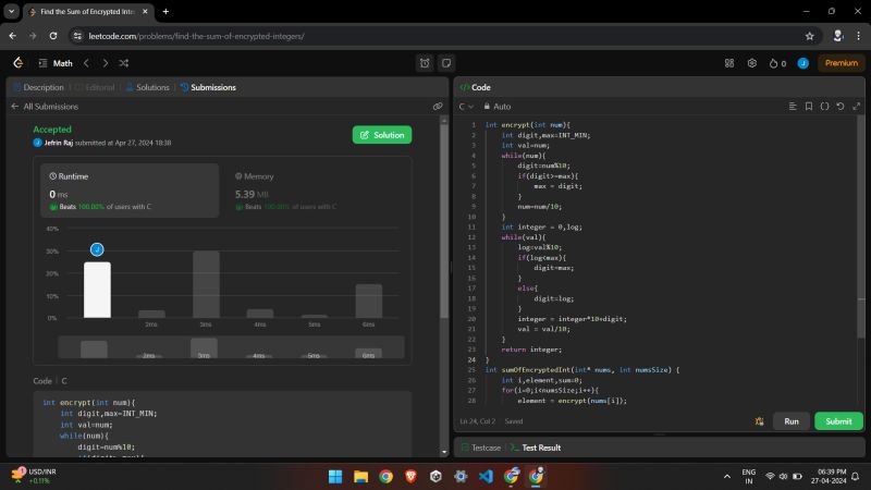 How to encrypt integers in arrays | Gnana Jefrin Raj S posted on the ... How to encrypt integers in arrays | Gnana Jefrin Raj S posted on the ...
