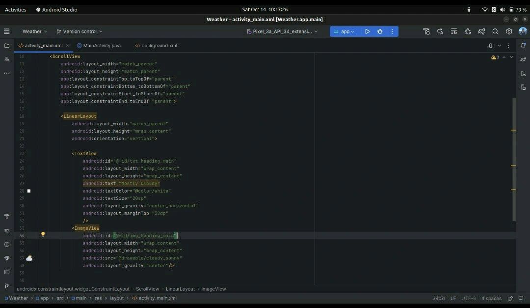Manish Jangra on LinkedIn: #android #weatherapp #java #androidstudio # ... Manish Jangra on LinkedIn: #android #weatherapp #java #androidstudio # ...