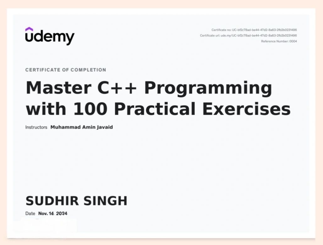 SUDHIR SINGH on LinkedIn: #cplusplus #programming #techskills # ... SUDHIR SINGH on LinkedIn: #cplusplus #programming #techskills # ...