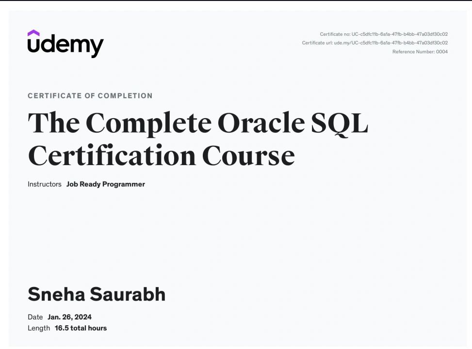 #oraclesql #databasemanagement #sqlskills | Sneha Saurabh #oraclesql #databasemanagement #sqlskills | Sneha Saurabh