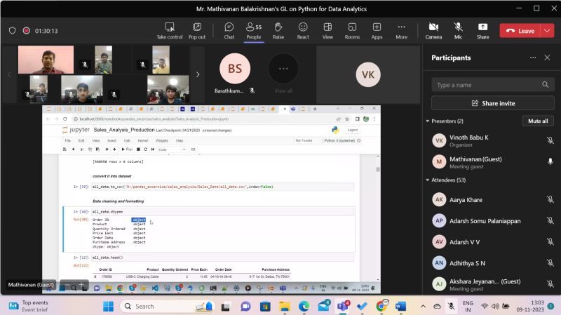 Dr. Vinoth Babu Kumaravelu on LinkedIn: #python #dataanalytics #vit Dr. Vinoth Babu Kumaravelu on LinkedIn: #python #dataanalytics #vit