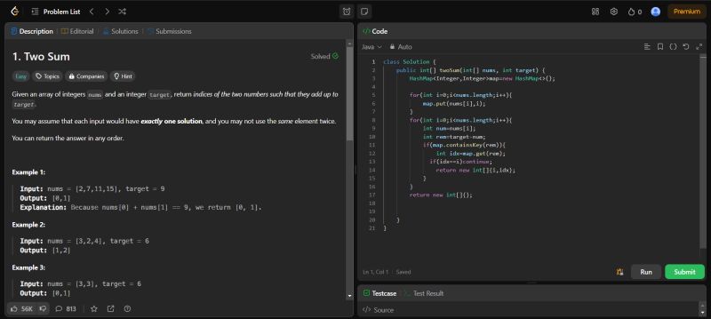 Nikhil Kumar Yadav on LinkedIn: #leetcode #dsa #array #hashmap #arraylist Nikhil Kumar Yadav on LinkedIn: #leetcode #dsa #array #hashmap #arraylist