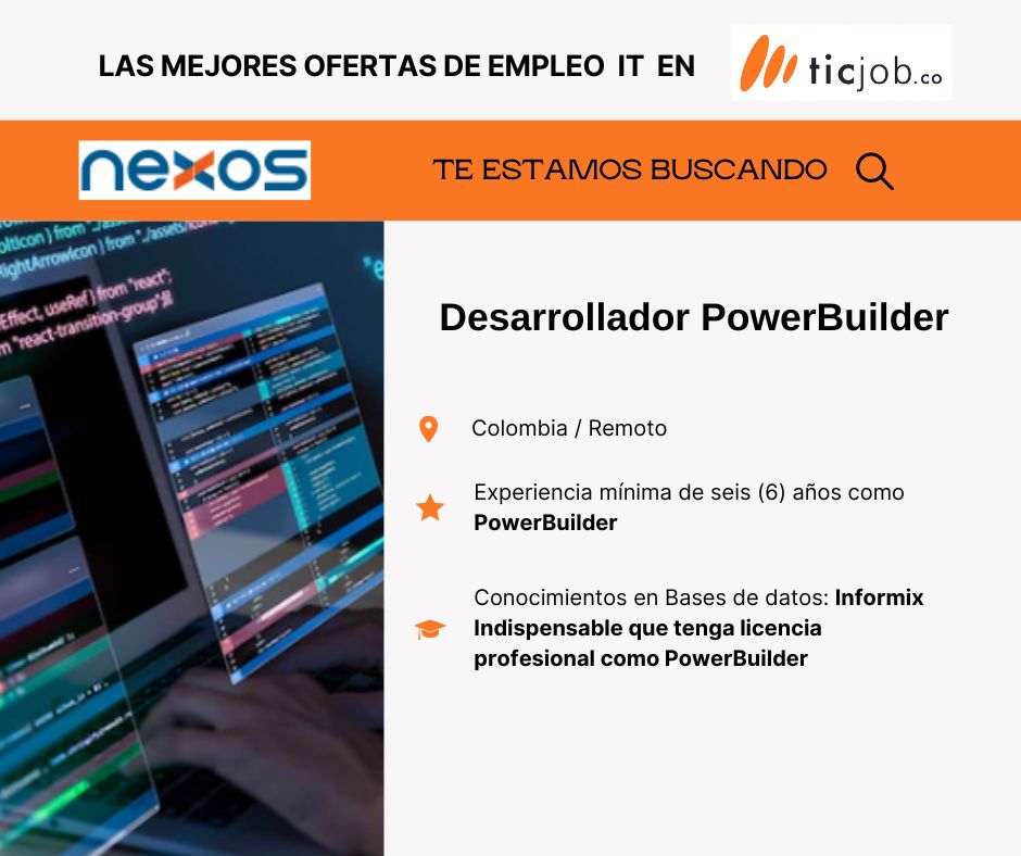 ticjob.co en LinkedIn: #desarrollador #powerbuilder #powerbuilder # ... ticjob.co en LinkedIn: #desarrollador #powerbuilder #powerbuilder # ...