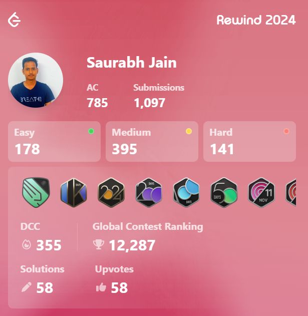 Saurabh Jain on LinkedIn: #leetcode #dsa Saurabh Jain on LinkedIn: #leetcode #dsa