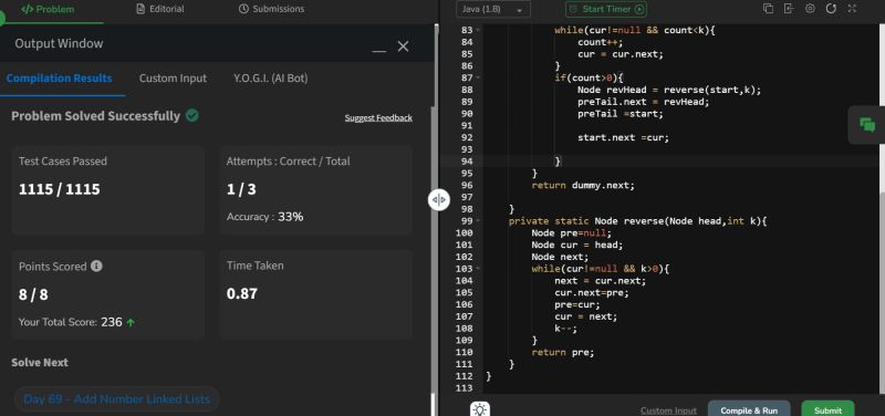 #dsa #gfg160 #java #coding #algorithms #softwaredevelopment | Simhadri ... #dsa #gfg160 #java #coding #algorithms #softwaredevelopment | Simhadri ...