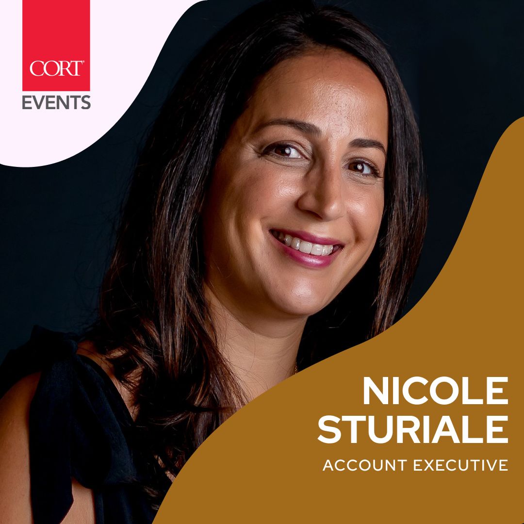 CORT Events on LinkedIn: We are thrilled to welcome Nicole Sturiale to ... CORT Events on LinkedIn: We are thrilled to welcome Nicole Sturiale to ...