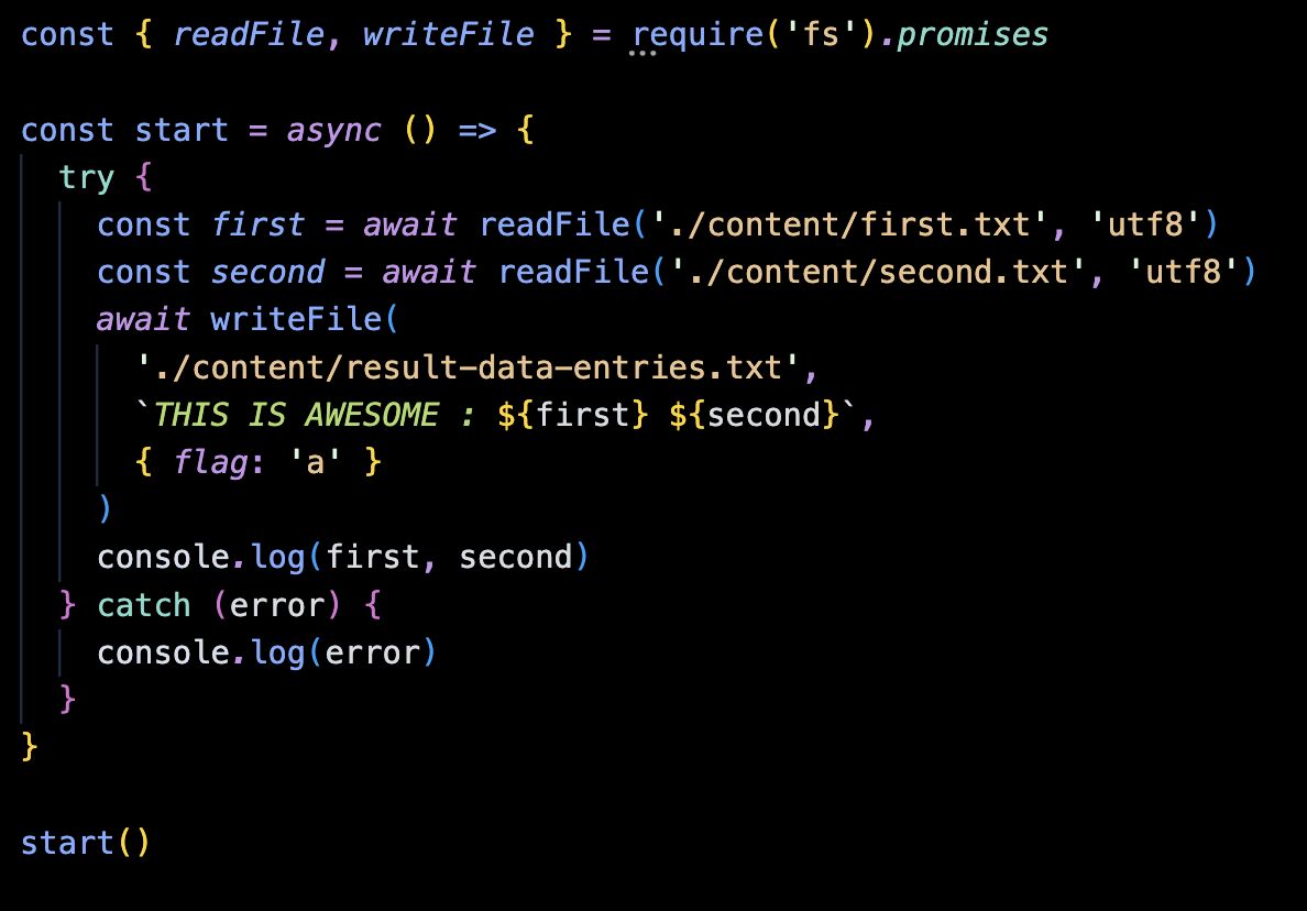 Dina Fine on LinkedIn: #backenddevelopment #nodejs #promises #promises ... Dina Fine on LinkedIn: #backenddevelopment #nodejs #promises #promises ...