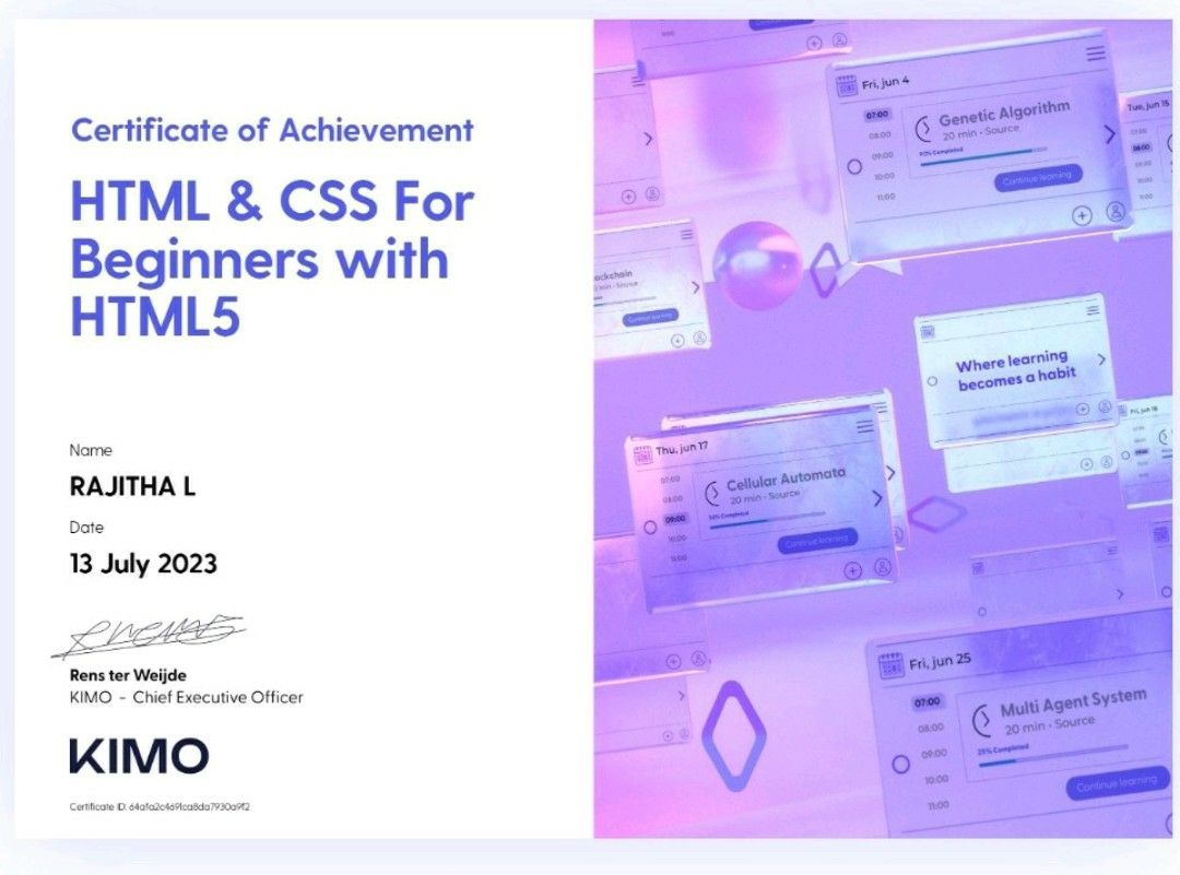 RAJITHA LINGUTLA on LinkedIn: #html RAJITHA LINGUTLA on LinkedIn: #html