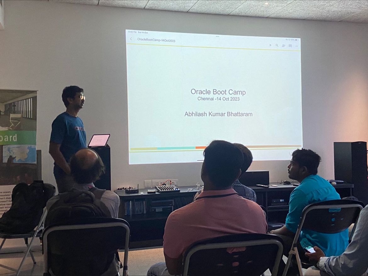 Abhilash Kumar on LinkedIn: #oci #oracle #bootcamp #cloud #chennai # ... Abhilash Kumar on LinkedIn: #oci #oracle #bootcamp #cloud #chennai # ...