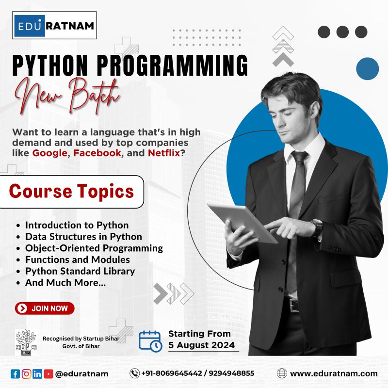 Eduratnam Innovation Pvt Ltd on LinkedIn: #eduratnam #pythonprogramming ... Eduratnam Innovation Pvt Ltd on LinkedIn: #eduratnam #pythonprogramming ...