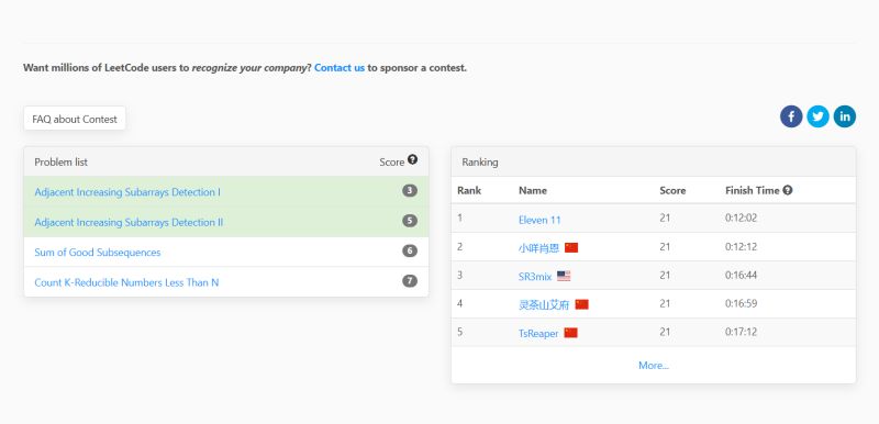 Sanyam Sharma on LinkedIn: #problemsolving #weeklycontest #leetcode Sanyam Sharma on LinkedIn: #problemsolving #weeklycontest #leetcode