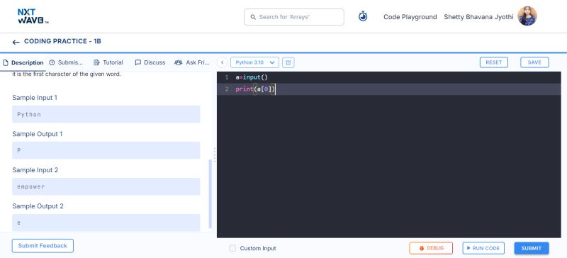#codingchallenge #coding #day11 #nxtwave #ccbp | Bhavana Shetty #codingchallenge #coding #day11 #nxtwave #ccbp | Bhavana Shetty