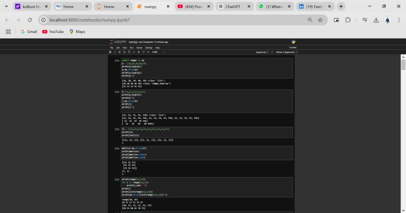 Rahul Kumar on LinkedIn: Learning Update: Learning NumPy in Python ... Rahul Kumar on LinkedIn: Learning Update: Learning NumPy in Python ...