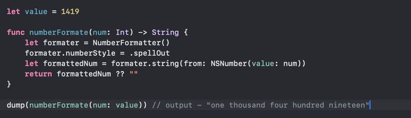 Ankit Tiwari on LinkedIn: #swift #swiftlang #formatter #ios #swiftui Ankit Tiwari on LinkedIn: #swift #swiftlang #formatter #ios #swiftui