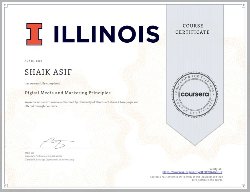ASIF SHAIK on LinkedIn: #coursera #certificate #sruniversity ASIF SHAIK on LinkedIn: #coursera #certificate #sruniversity