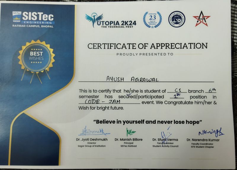 Ayush Agrawal on LinkedIn: #utopiacodejam #codingchallenge # ... Ayush Agrawal on LinkedIn: #utopiacodejam #codingchallenge # ...