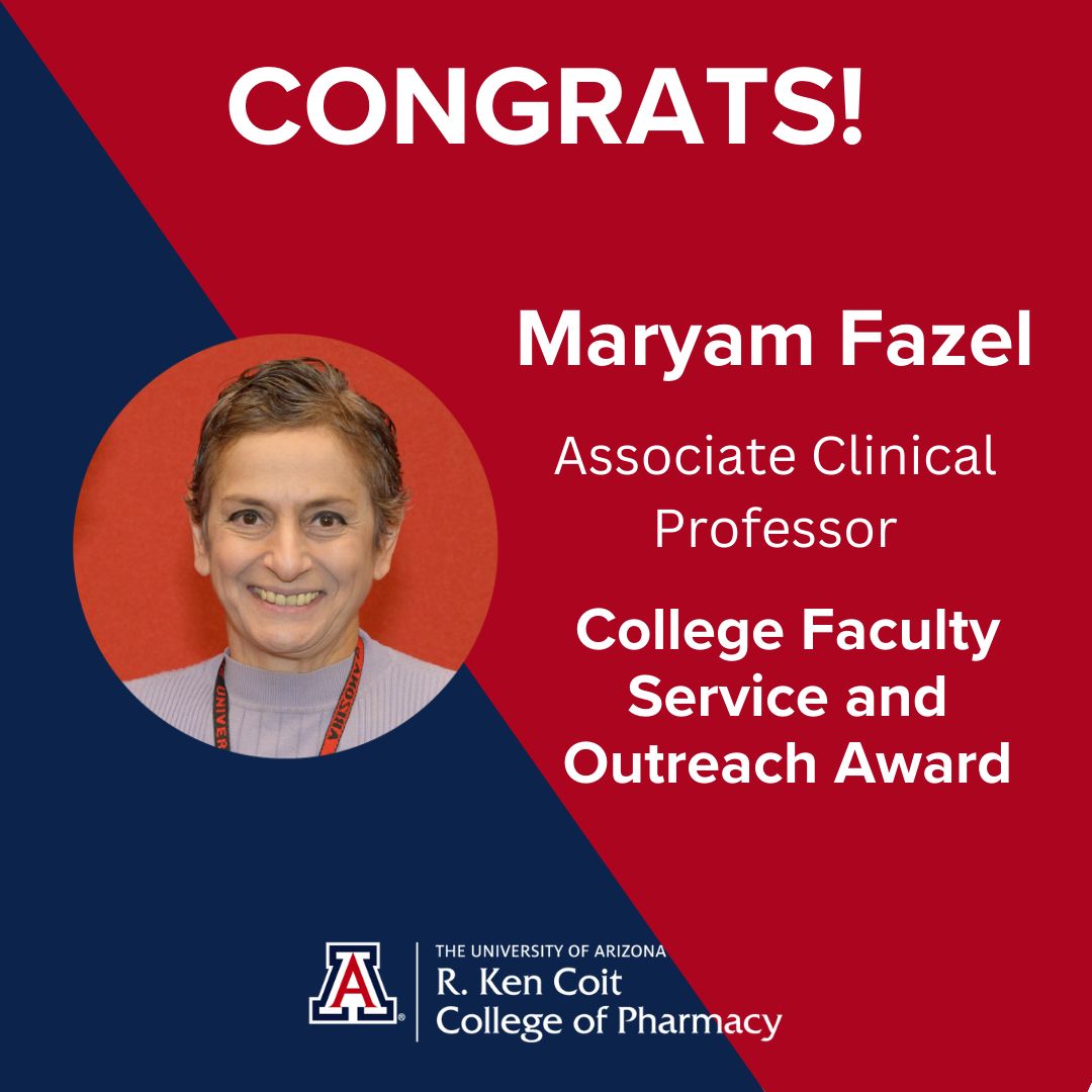 R. Ken Coit College of Pharmacy on LinkedIn: We are proud to announce ... R. Ken Coit College of Pharmacy on LinkedIn: We are proud to announce ...